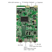 Hdmi Input Driver Board Edp Display Controller 40 Pin Controller Board